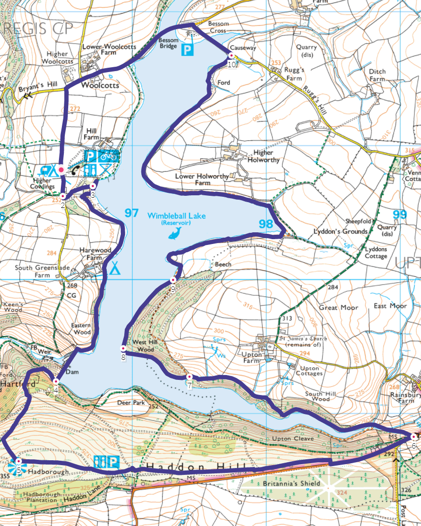 Wimbleball Lake and Haddon Hill – Walks With Olly